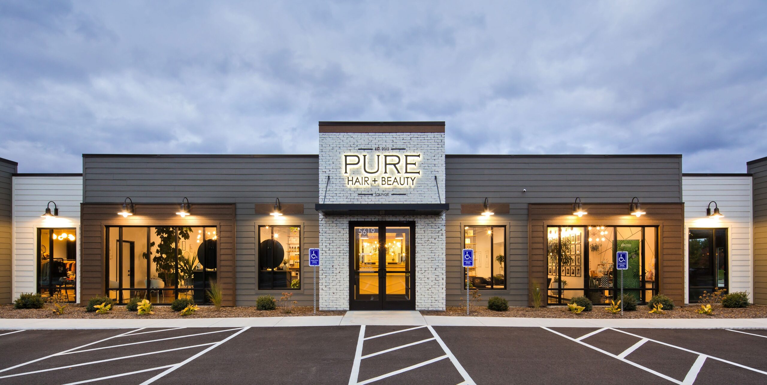 Pure Hair + Beauty Lounge - Bush Construction